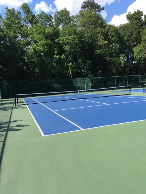 Tennis Court Repairs are Complete – Australian Open Surface Installed ...